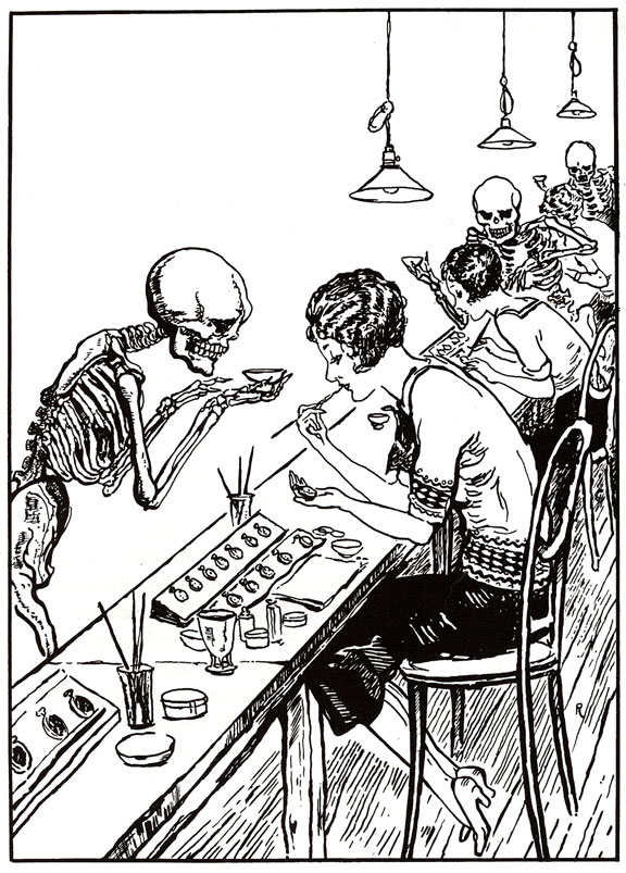 The last of the Radium Girls. – Alan E. Hunter