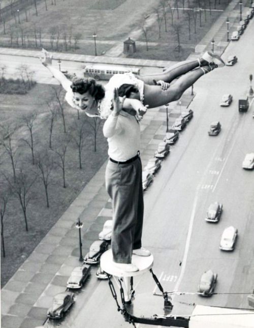 Sky Dancers Betty and Benny Fox. – Alan E. Hunter