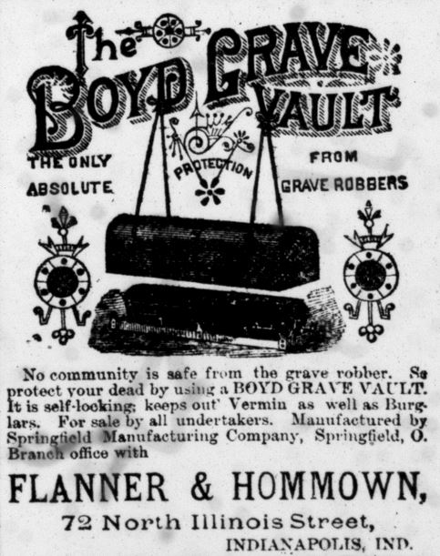 Grave Robbing in Indiana. Part I. – Alan E. Hunter