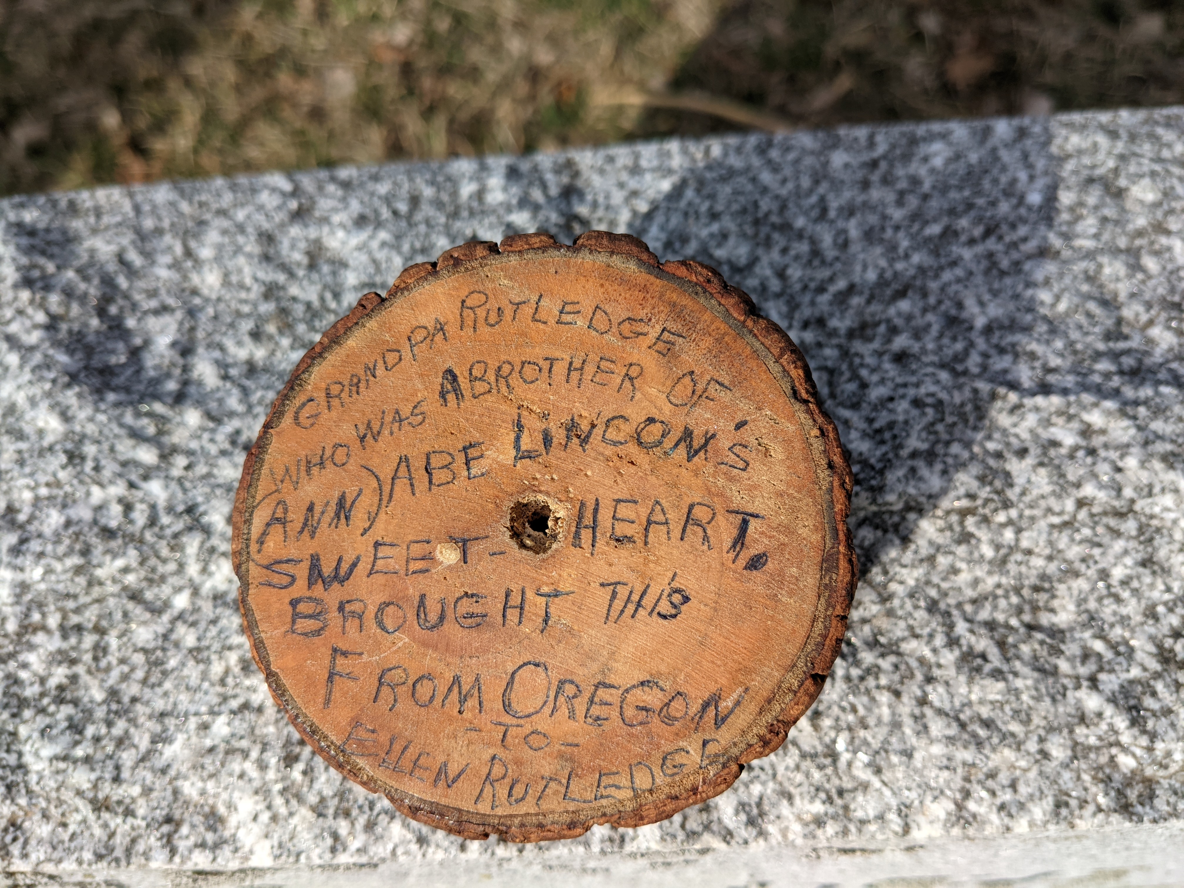 In Search of Ann Rutledge: Lincoln’s lost love. – Alan E. Hunter