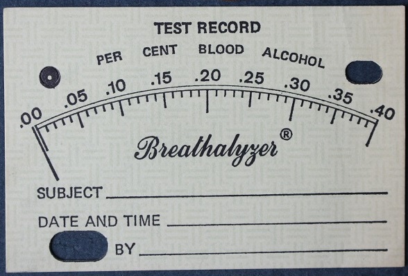 THE BREATHALYZER – Alan E. Hunter