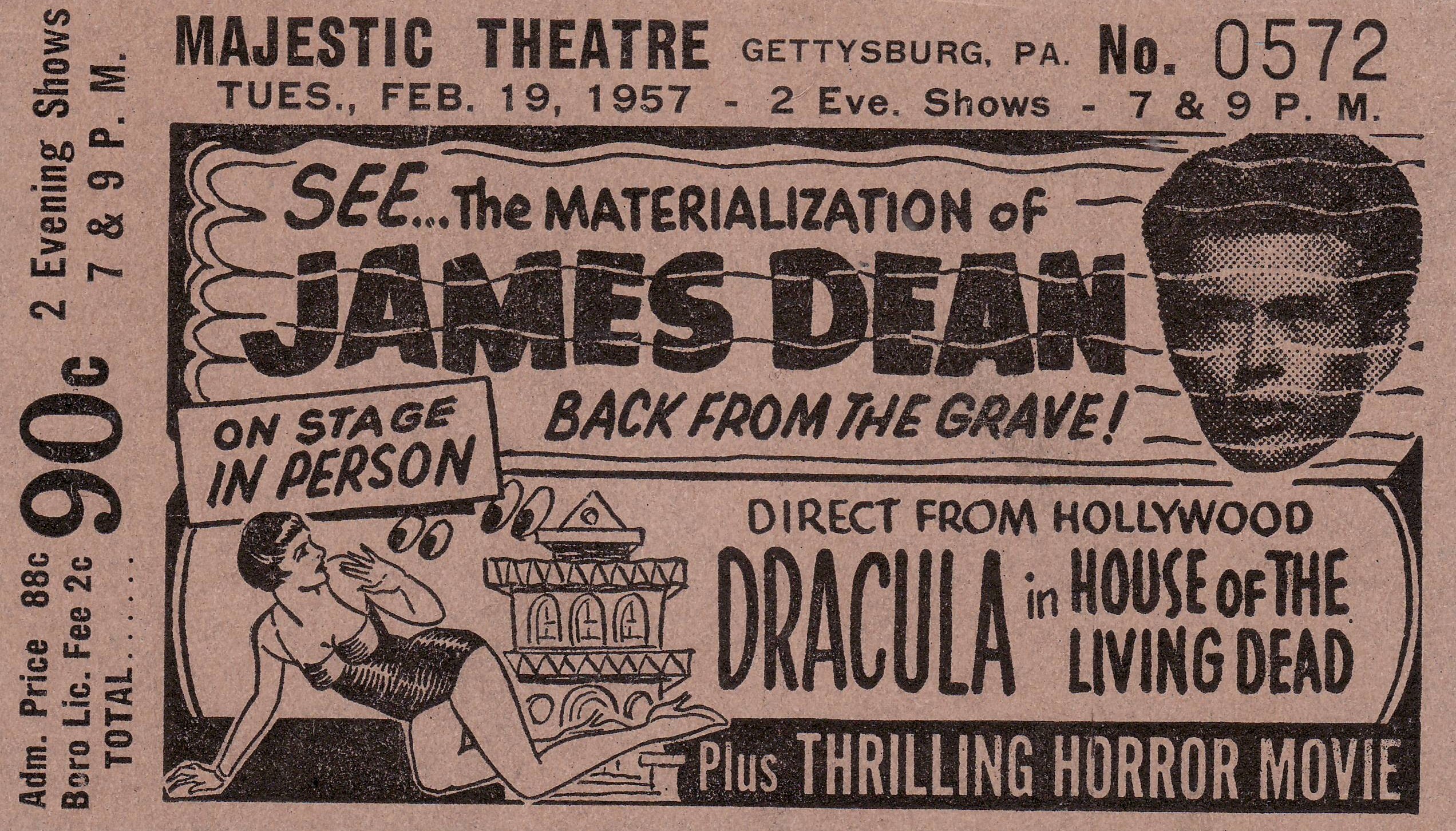 James Dean in Gettysburg. – Alan E. Hunter