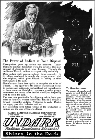 The Last of the Radium Girls – Alan E. Hunter